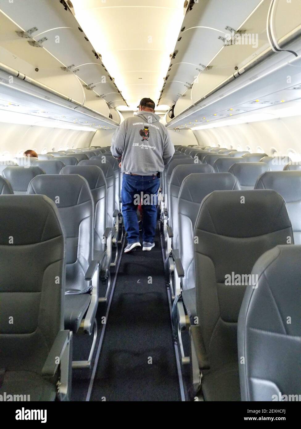 Frontier Airlines Inside Economy