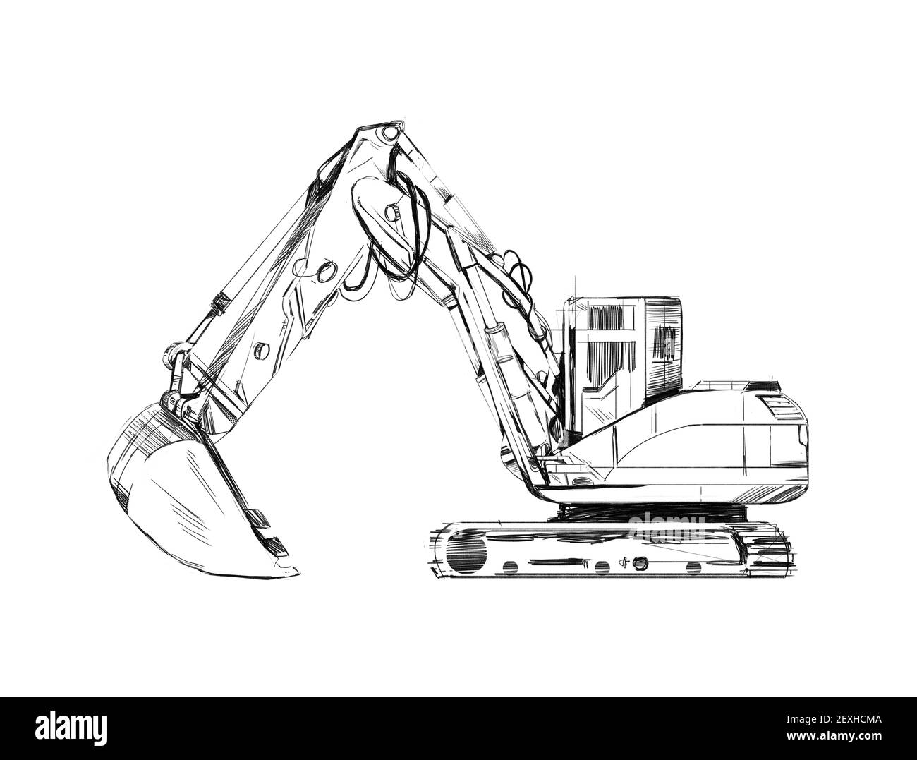 Backhoe Clip Art