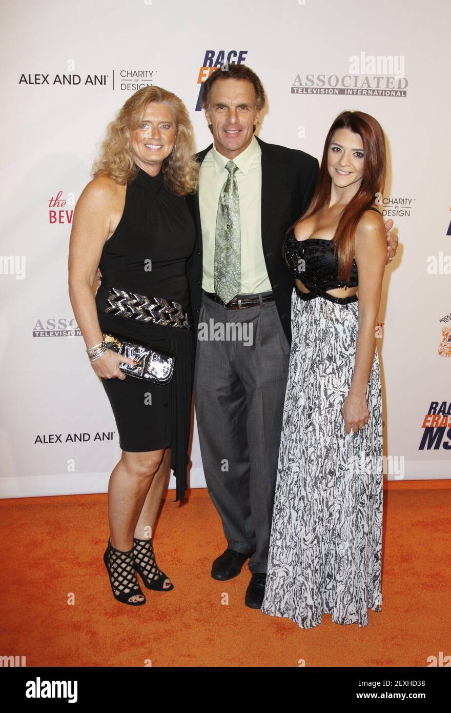 Laurie Flutie, Doug Flutie and Alexa Flutie attend the 23rd Annual Race ...