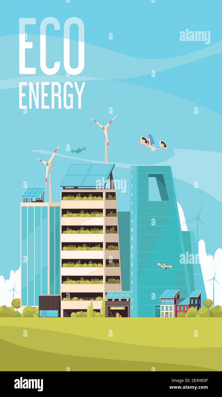 Smart city power efficient infrastructure cluster buildings using eco ...