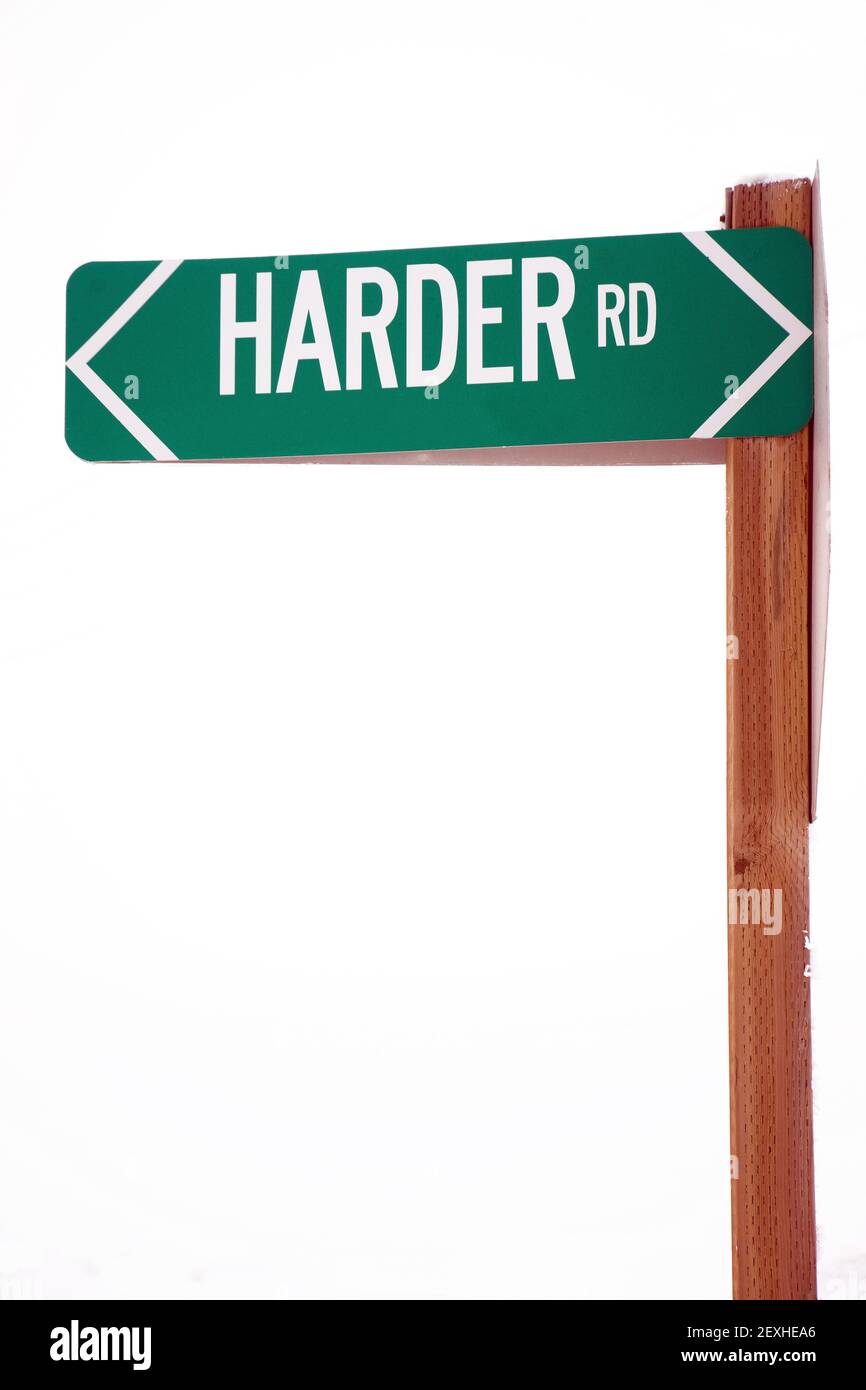 Highway billboard snow hi-res stock photography and images - Alamy