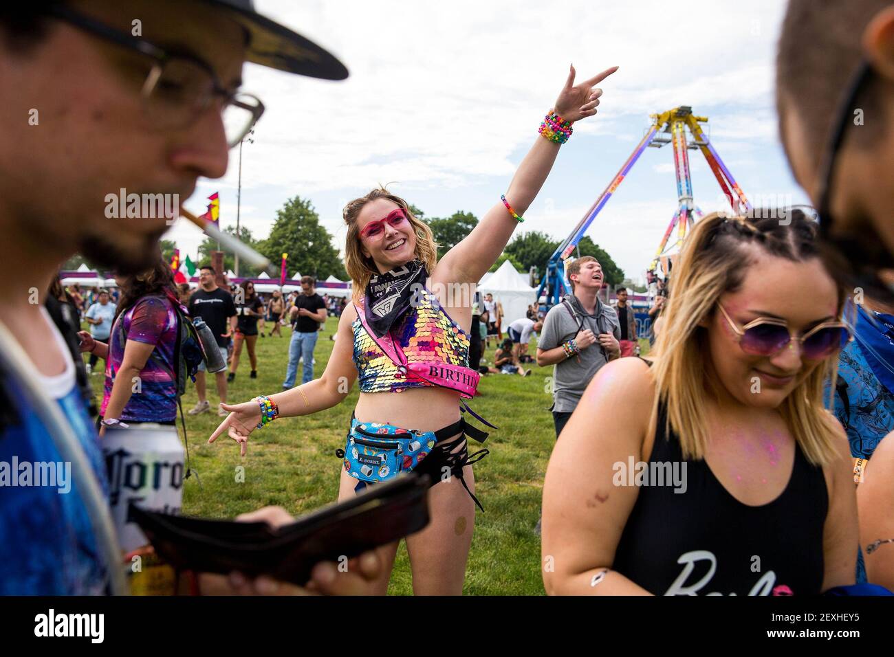 Rachel Hawn dances on her 20th birthday during the Spring Awakening ...