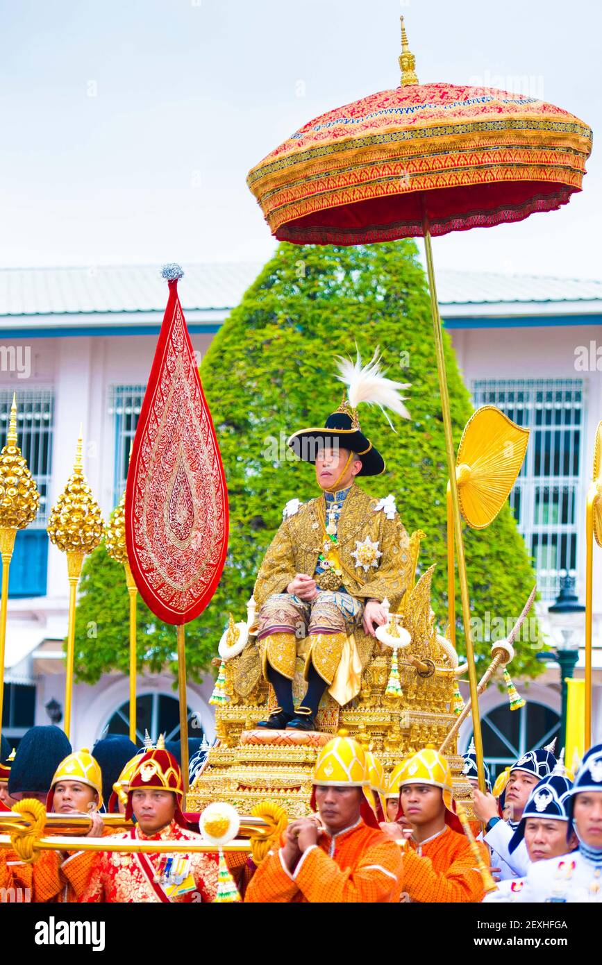 Thai King Maha Vajiralongkorn Bodindradebayavarangkun (Thai King Rama X ...