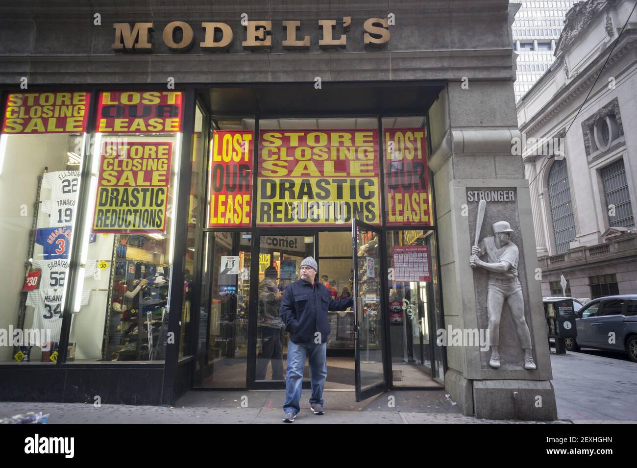 The Grand Central location of the sporting goods chain, Modell's is ...