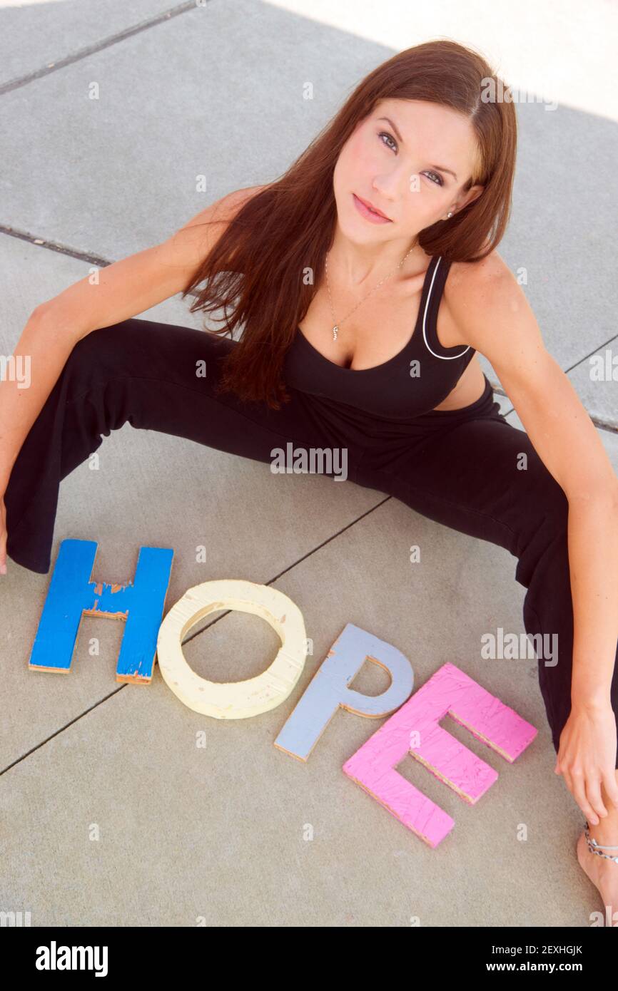 Attractive pretty cleavage hi-res stock photography and images - Alamy