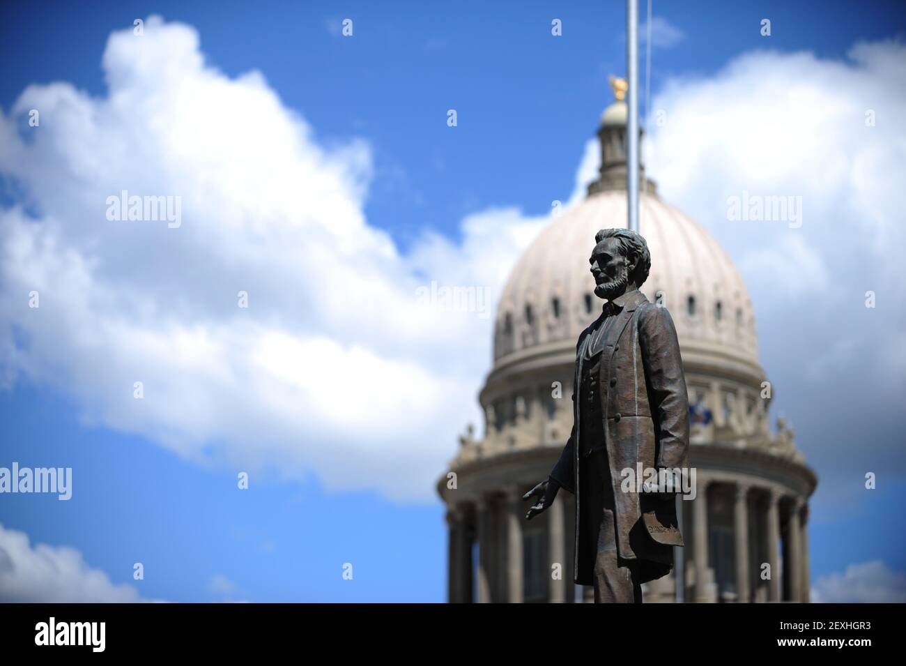 Steunenburg Park in front of the Idaho Capitol Building is home to the ...