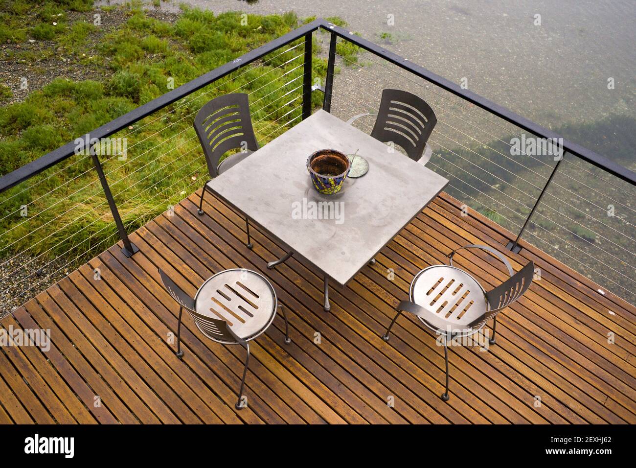 Deck table hi-res stock photography and images - Alamy