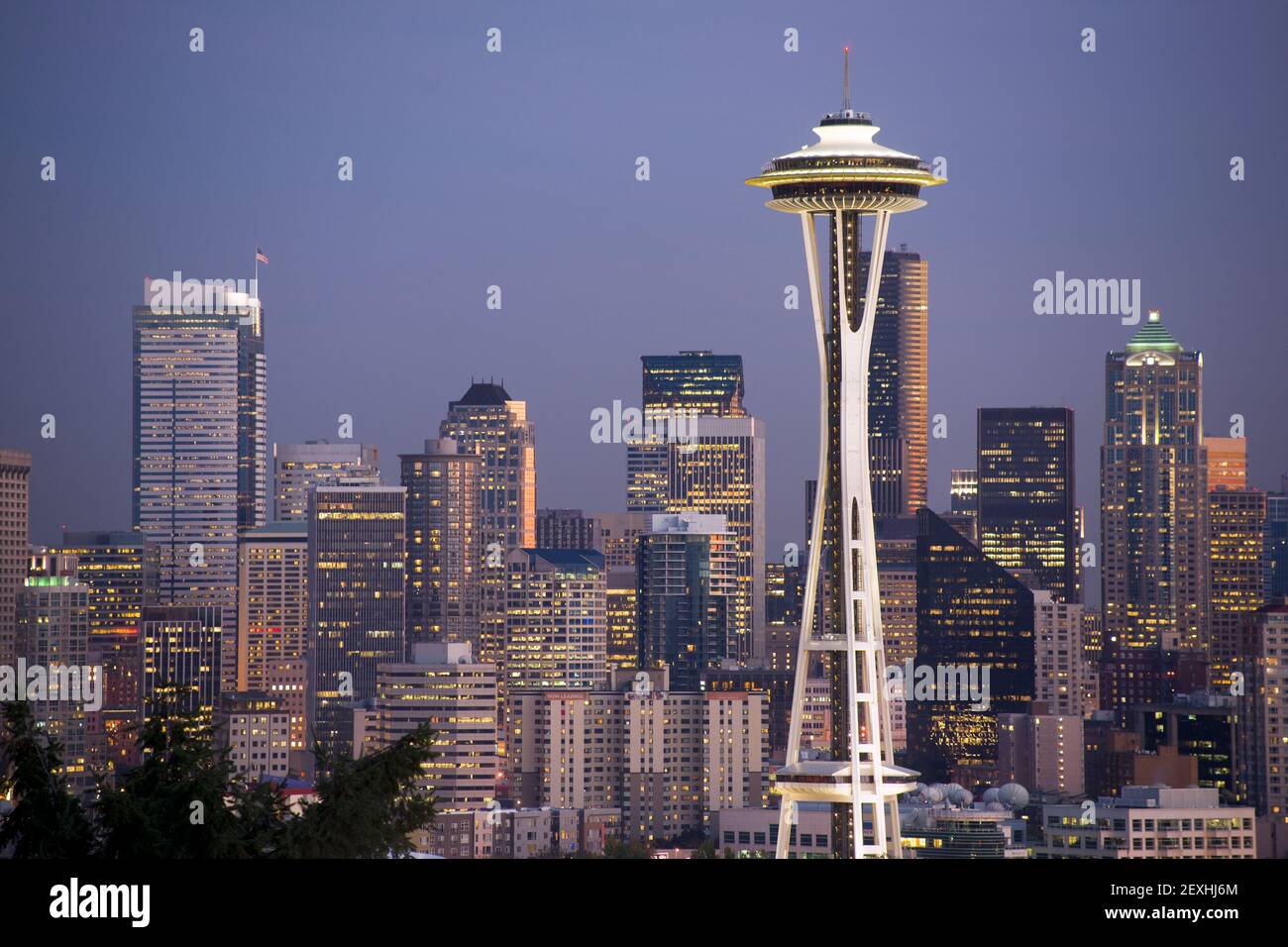 Skyline seattle hi-res stock photography and images - Alamy