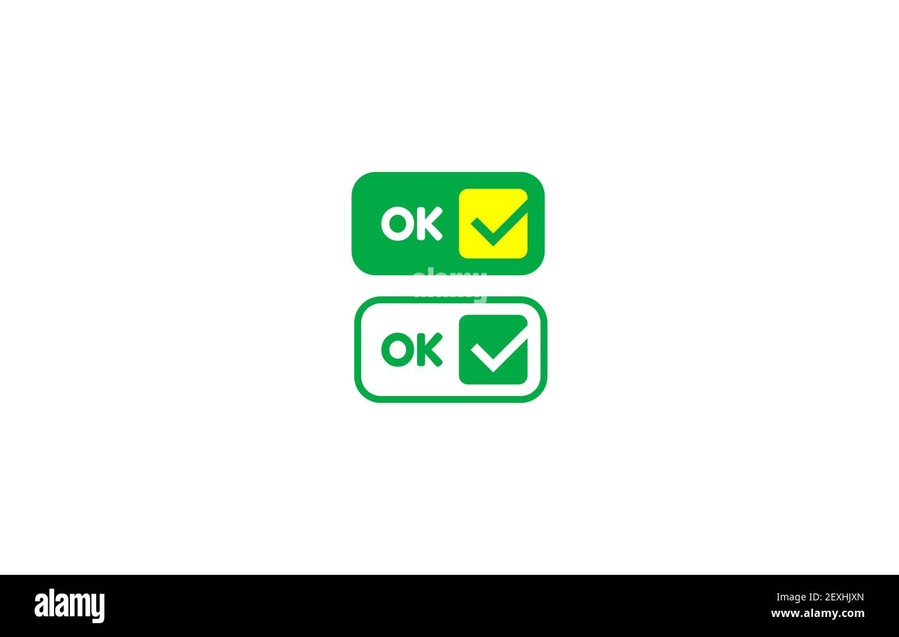 Check Mark Button Badge Vector Design Template suitable for product ...