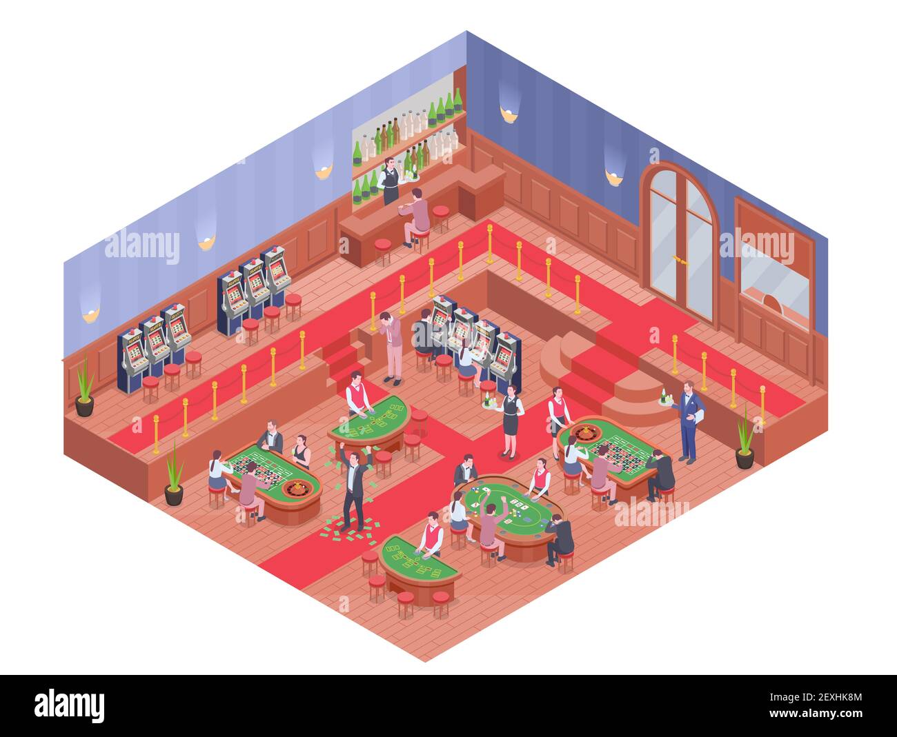 Recreation hall Stock Vector Images - Alamy