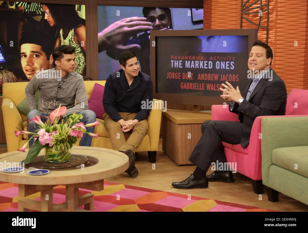 Actors Andrew Jacobs, Jorge Diaz and TV personality Raul Gonzalez are ...