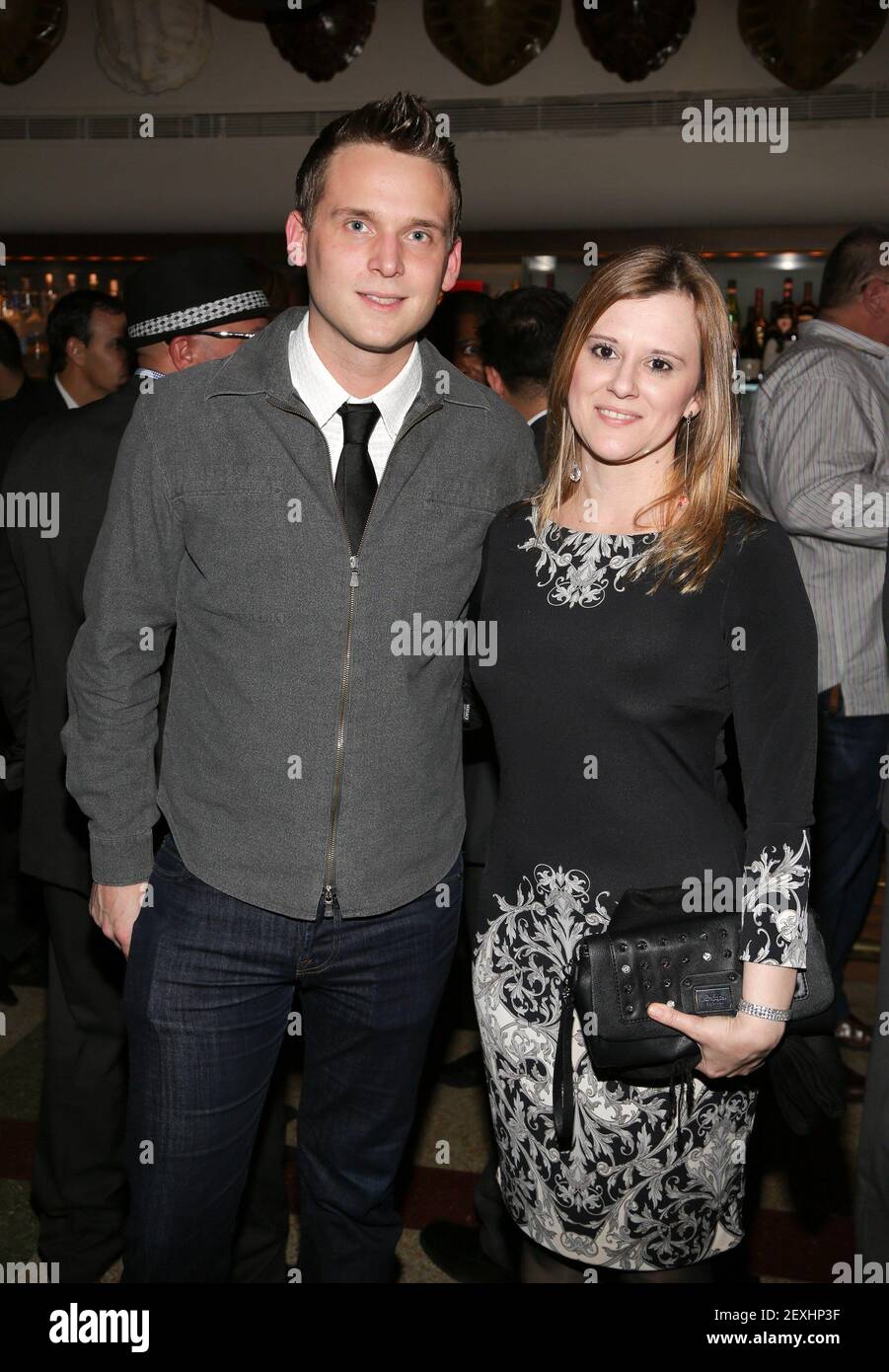 Eugene Bryan and Daisy Heuer attends The 10th ESPN Deporte 10th ...