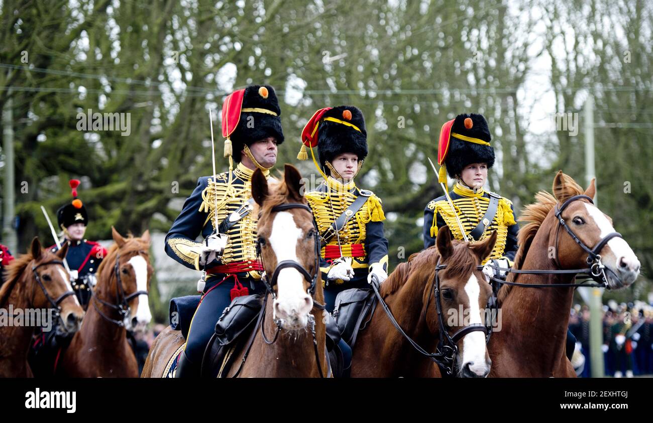 The Dutch military celebrate its 200th anniversary on January 9, 2014 ...