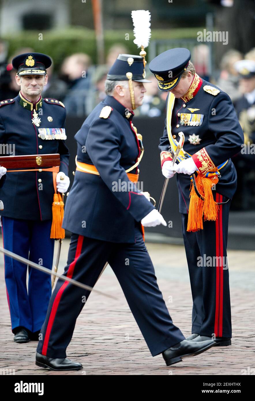 The Dutch military celebrate its 200th anniversary on January 9, 2014 ...