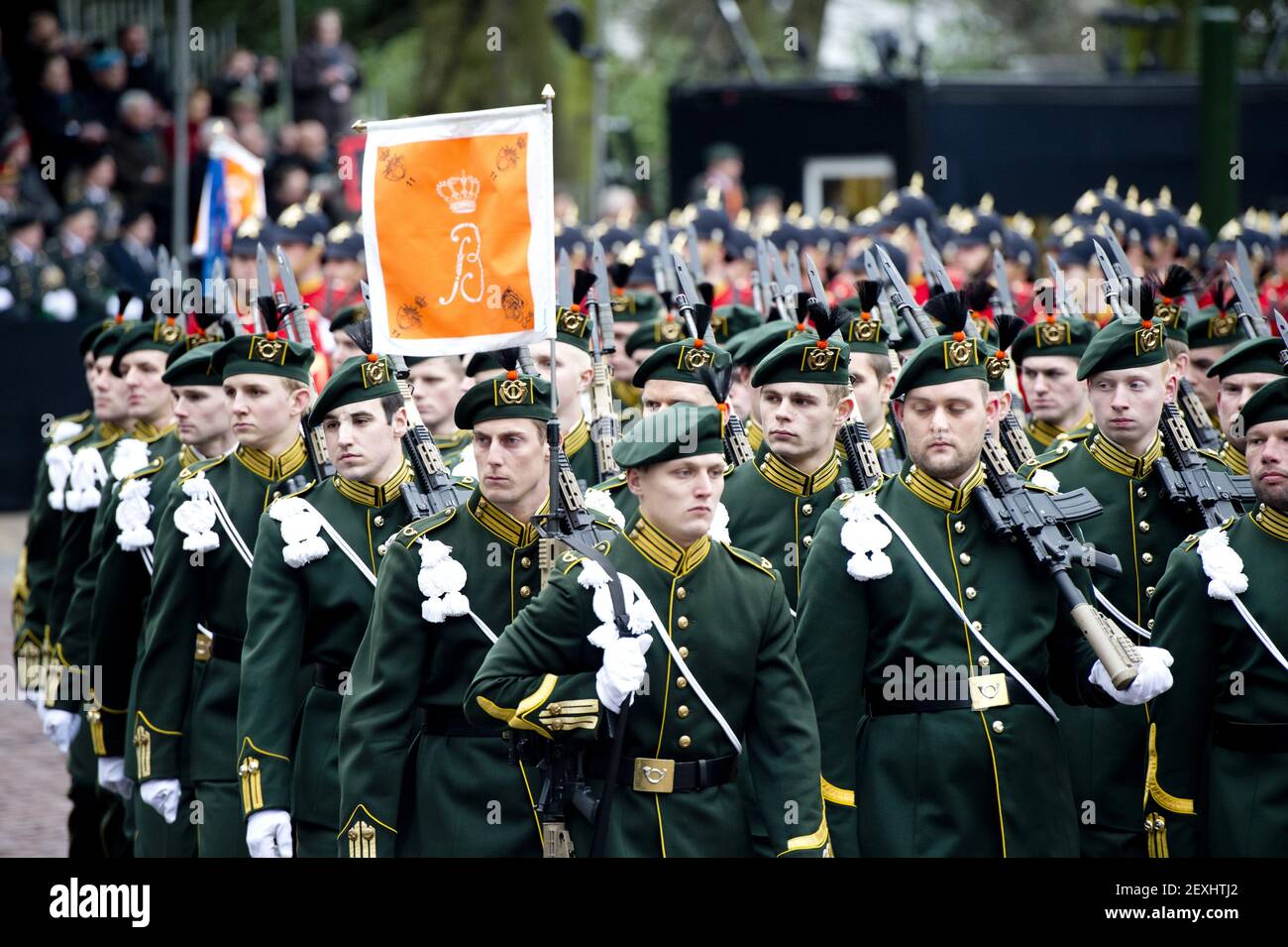 The Dutch military celebrate its 200th anniversary on January 9, 2014 ...