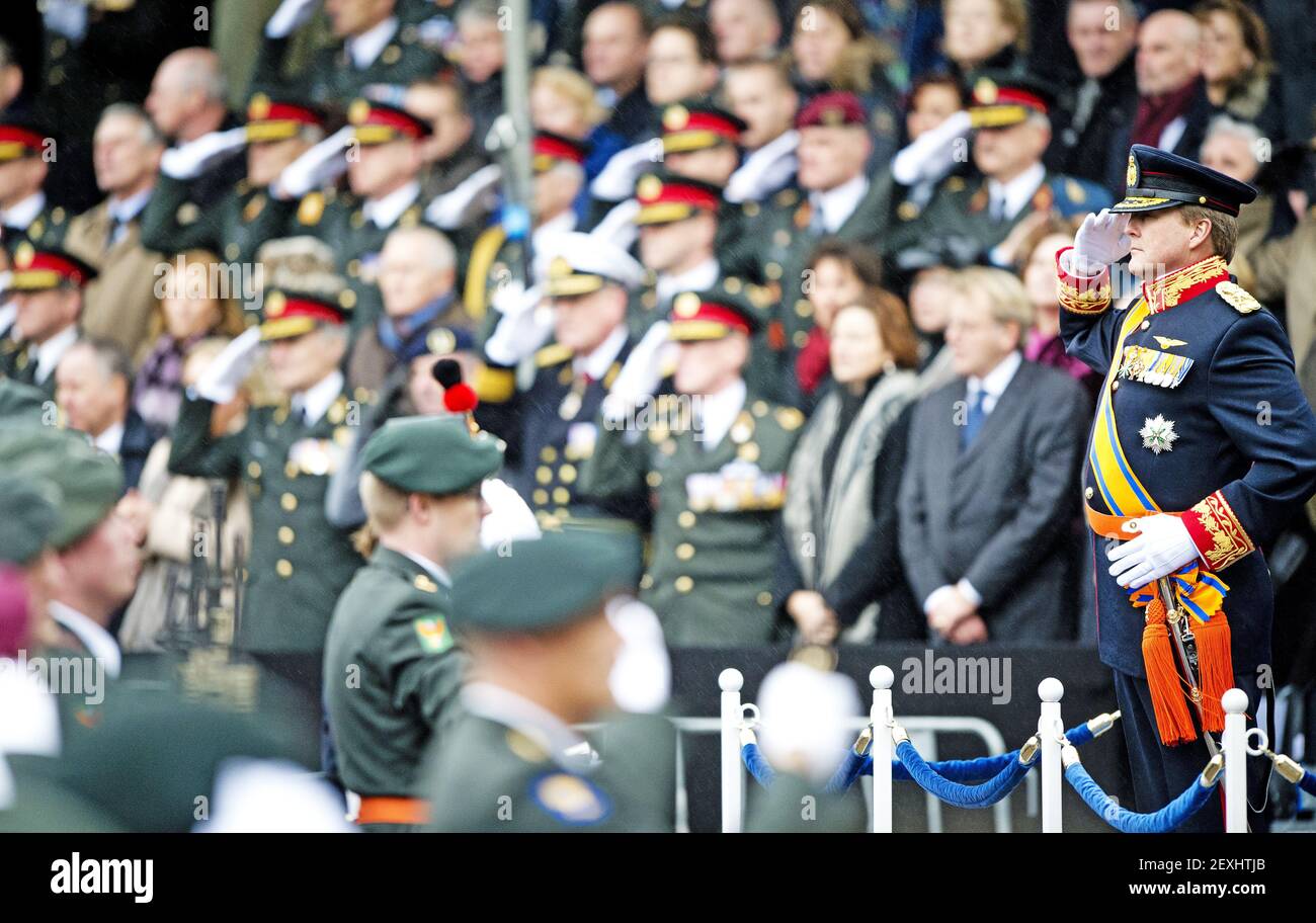 The Dutch military celebrate its 200th anniversary on January 9, 2014 ...