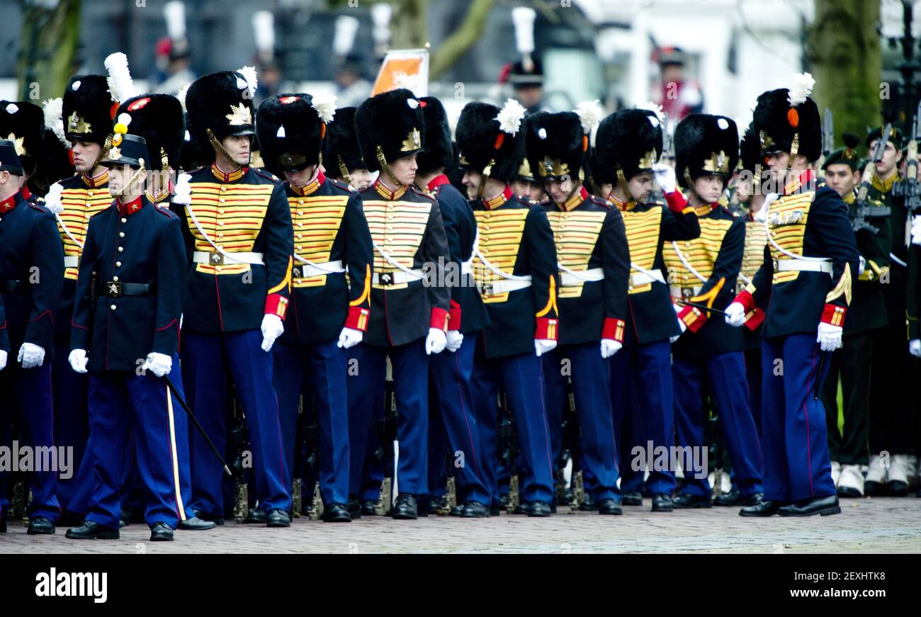 The Dutch military celebrate its 200th anniversary on January 9, 2014 ...