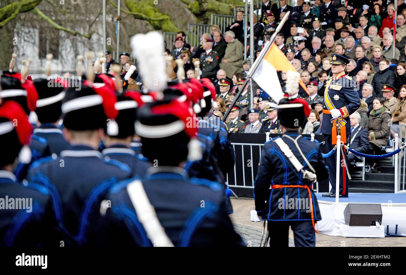The Dutch military celebrate its 200th anniversary on January 9, 2014 ...