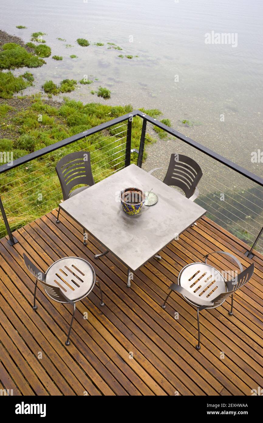 Deck table hi-res stock photography and images - Alamy