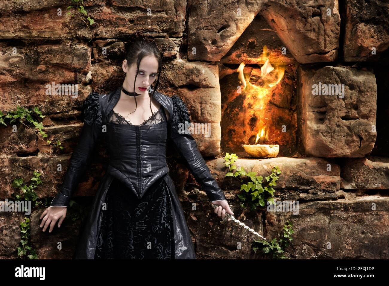 Fire ritual hi-res stock photography and images - Alamy