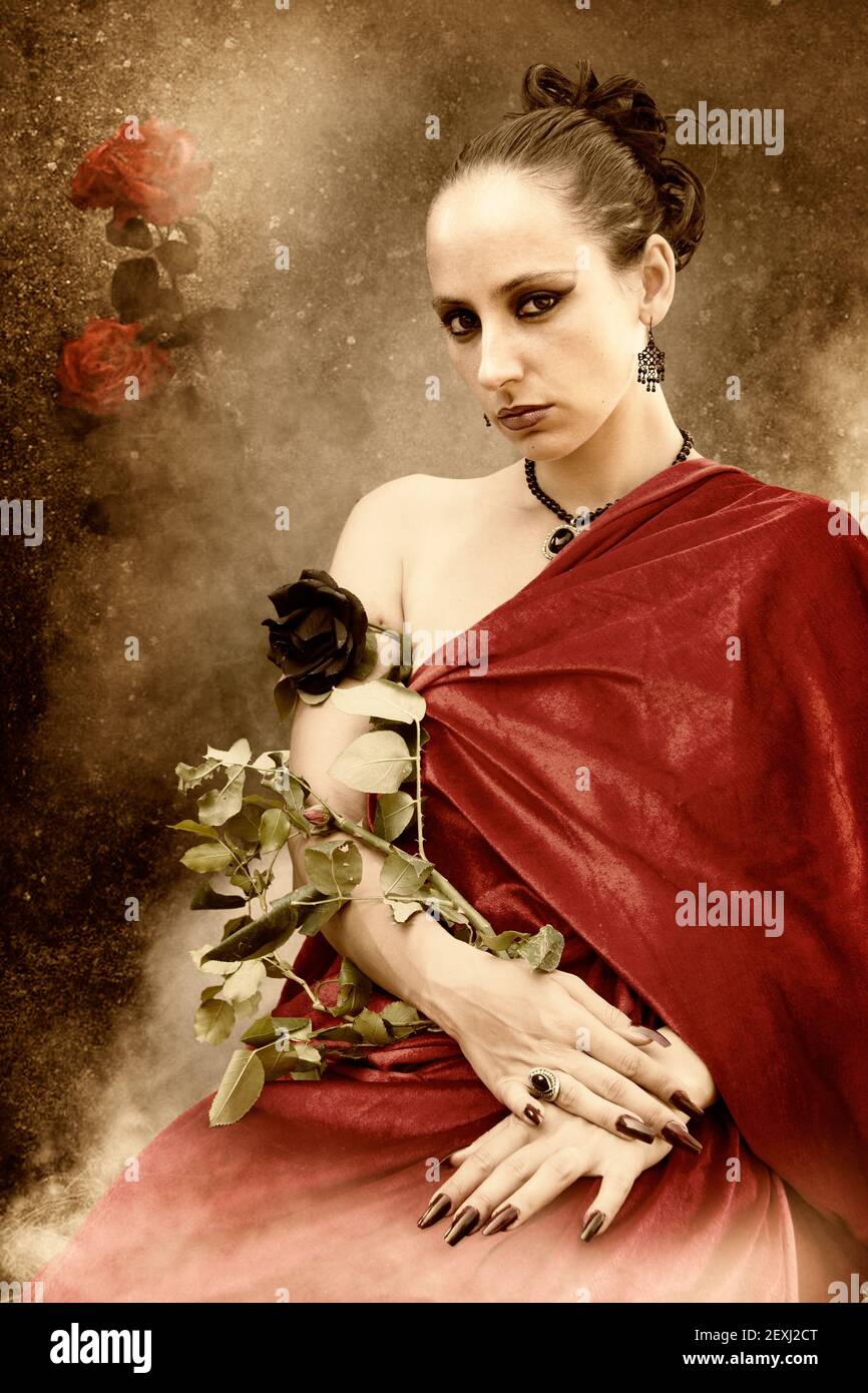 A rose queen Stock Photo - Alamy