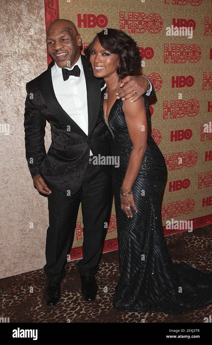 Mike Tyson, Angela Bassett attends HBO's Post Golden Globes Party held ...