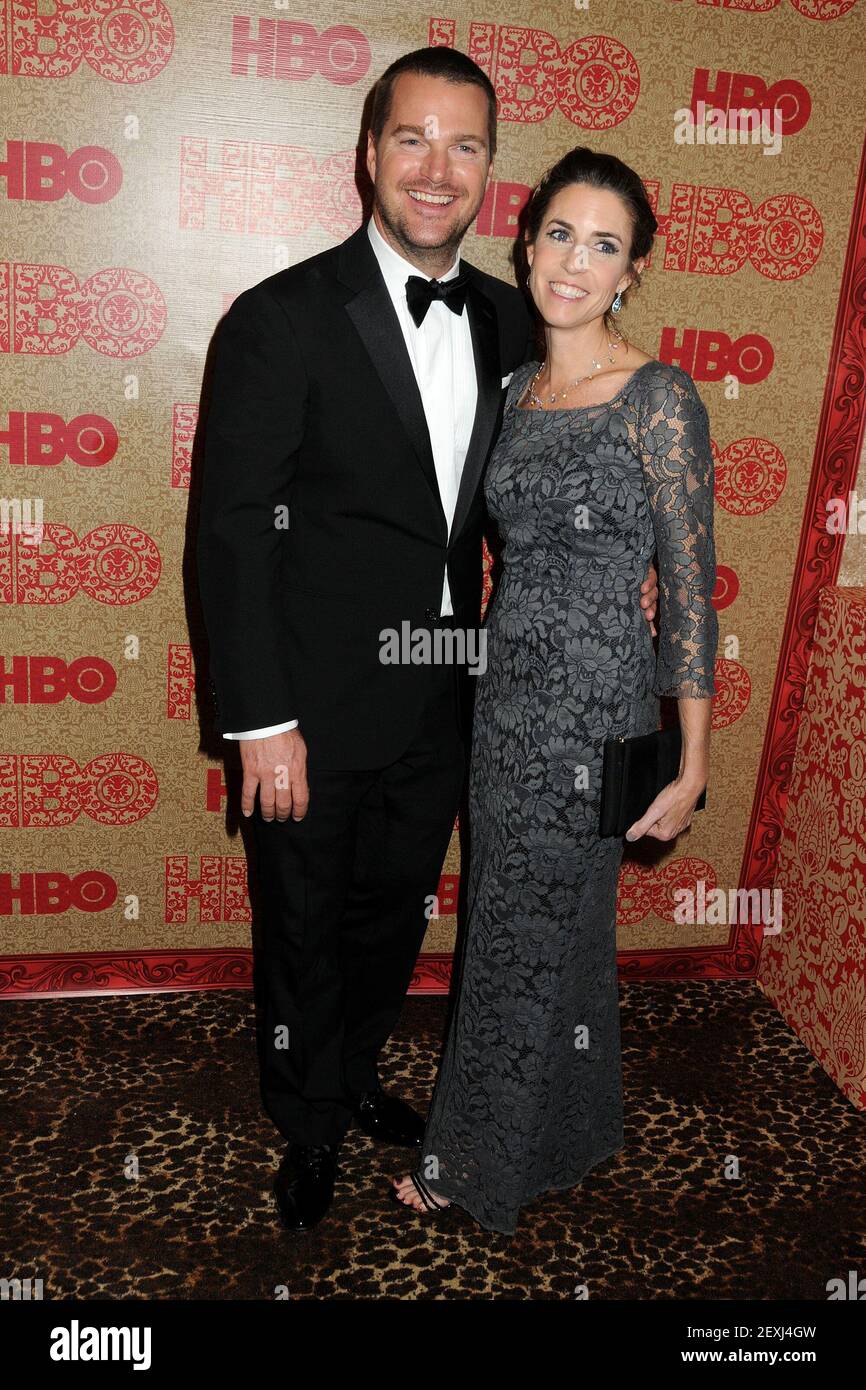 12 January 2014 - Beverly Hills, California - Chris O'Donnell, Caroline ...