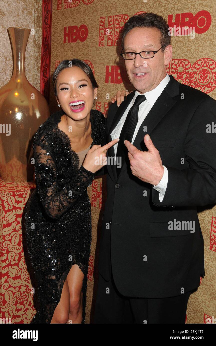 12 January 2014 - Beverly Hills, California - Jamie Chung, Rob ...