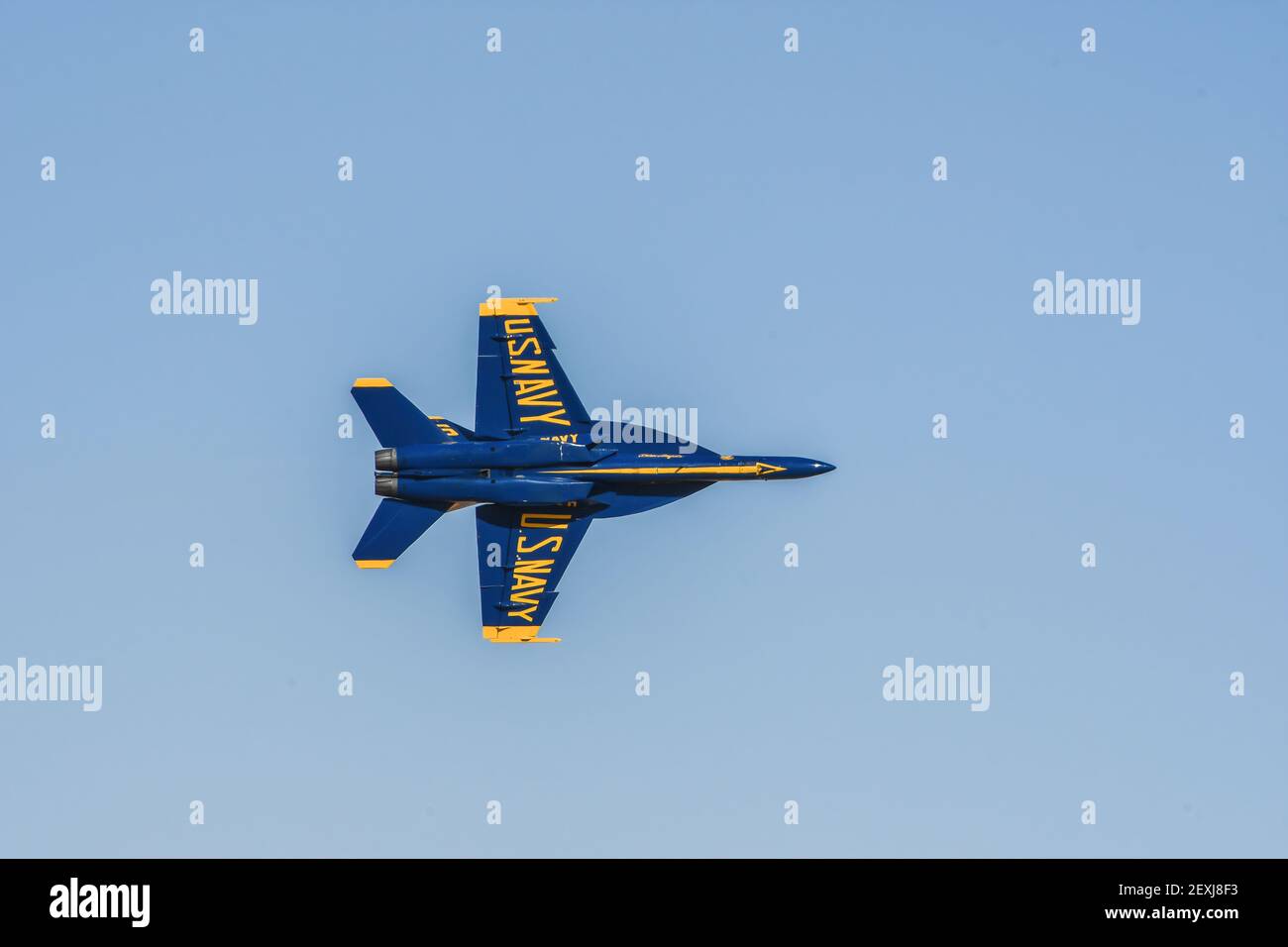 Blue Angels Flying in Formation Stock Photo - Alamy