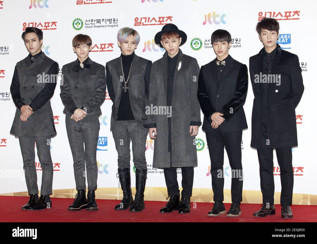 16 January 2014 - Seoul, South Korea : South Korean K-Pop boys group ...