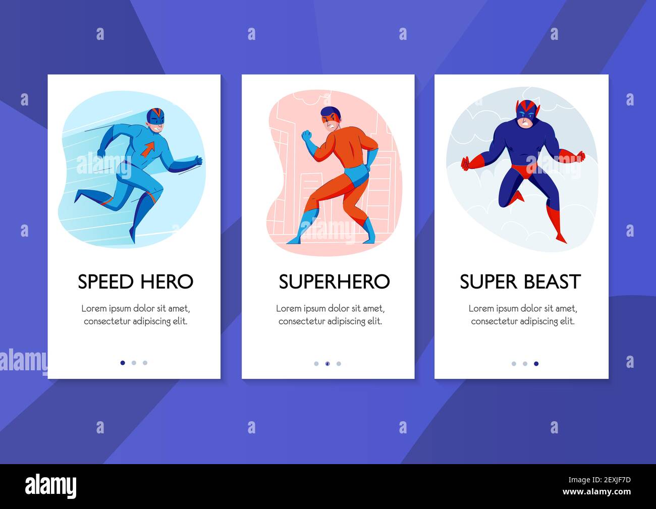 Superhero speed hero super beast comic books characters action pose 3 ...