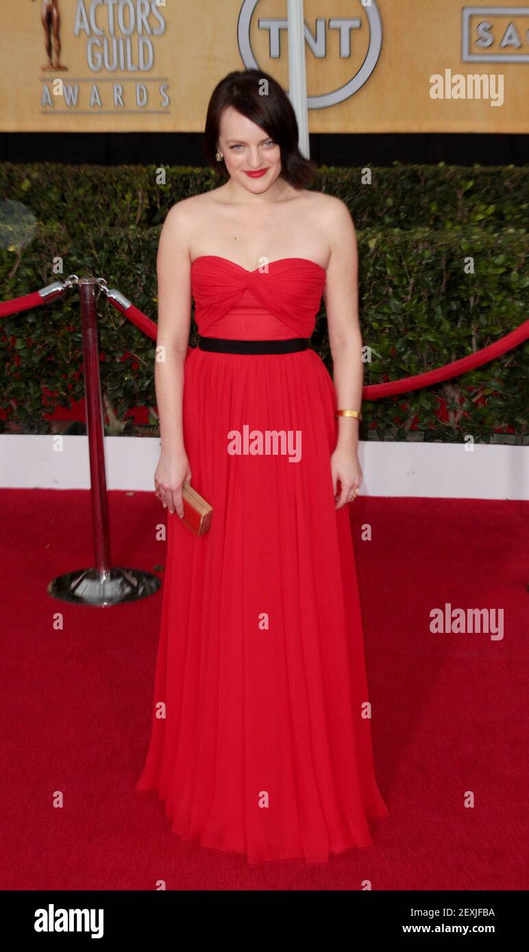 Actress Elisabeth Moss attends the 20th Annual Screen Actors Guild ...
