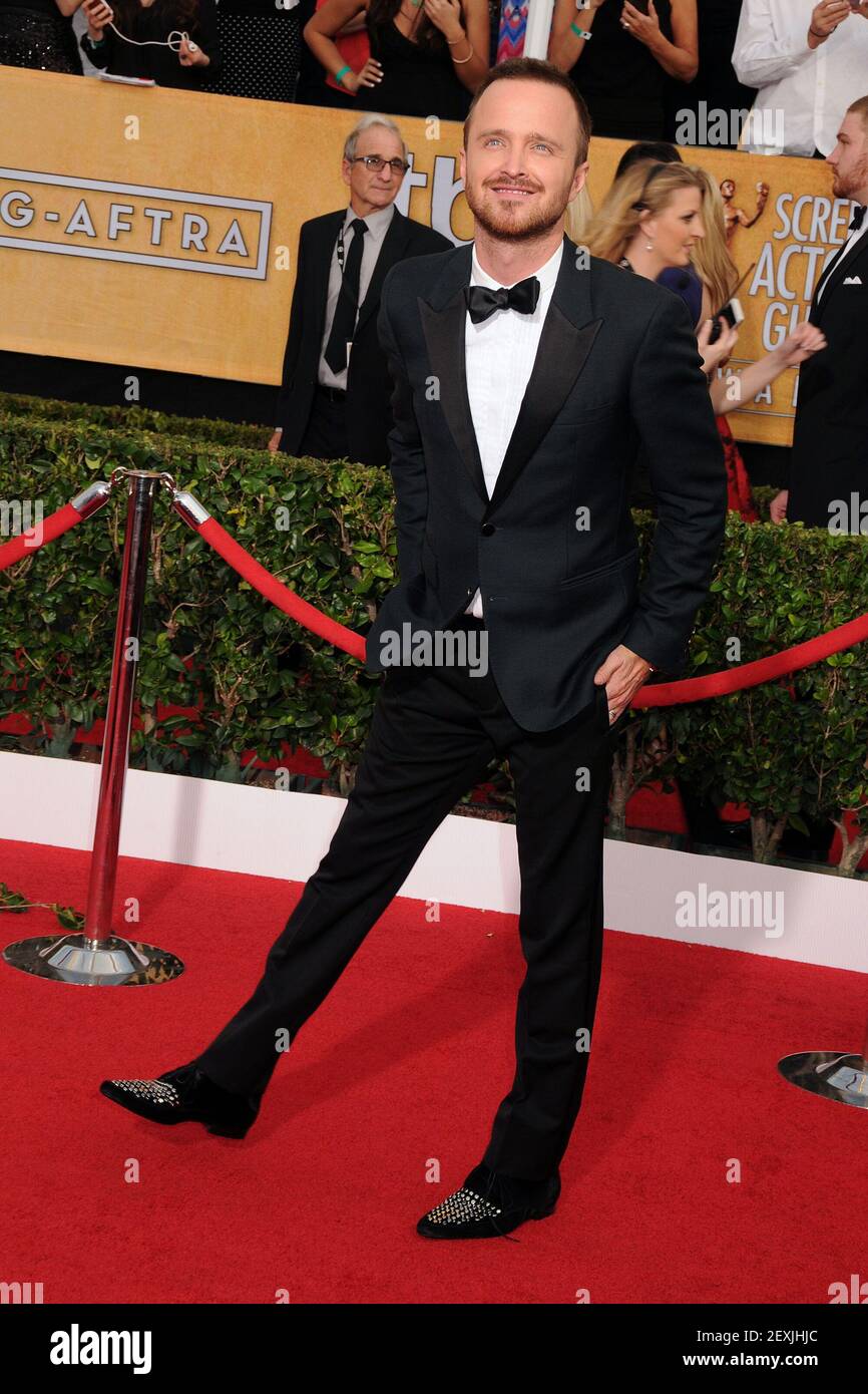 18 January 2014 - Los Angeles, California - Aaron Paul. 20th Annual ...