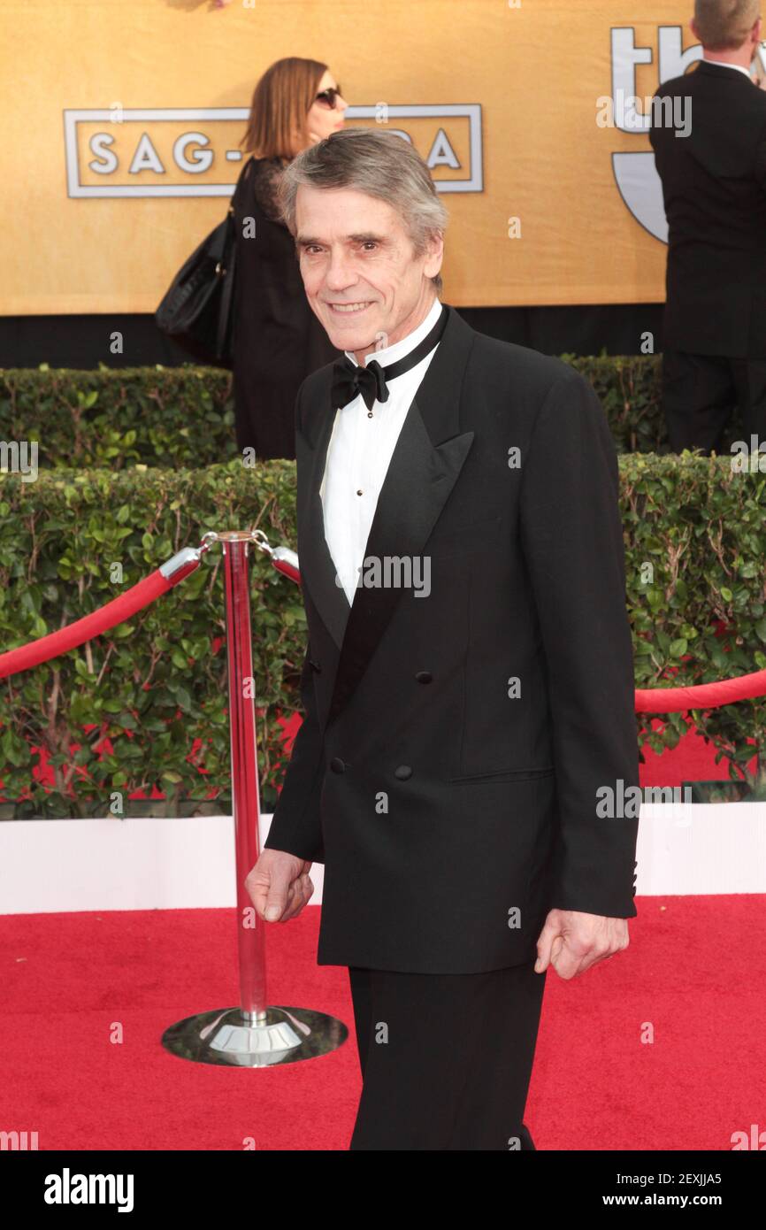 Actor Jeremy Irons attends the 20th Annual Screen Actors Guild Awards ...