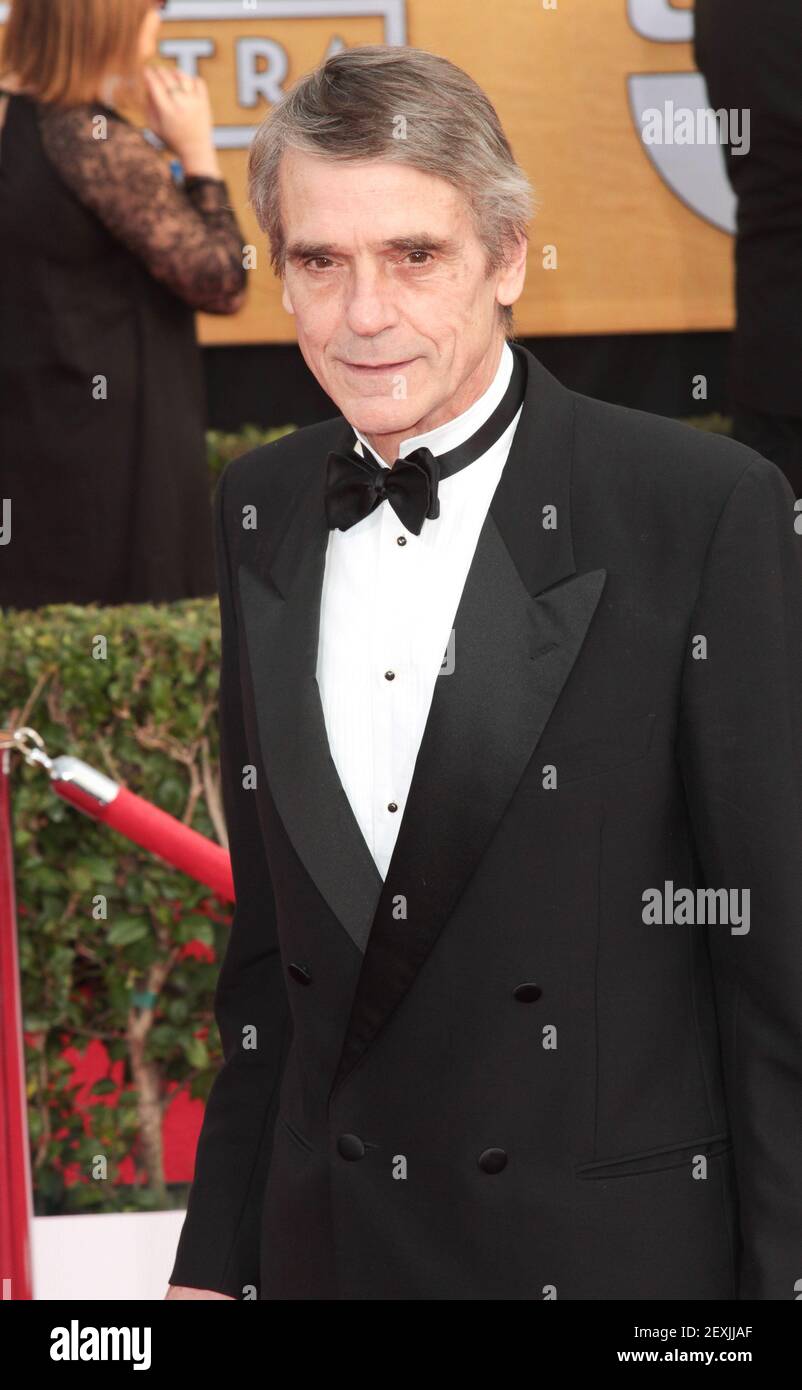 Actor Jeremy Irons attends the 20th Annual Screen Actors Guild Awards ...
