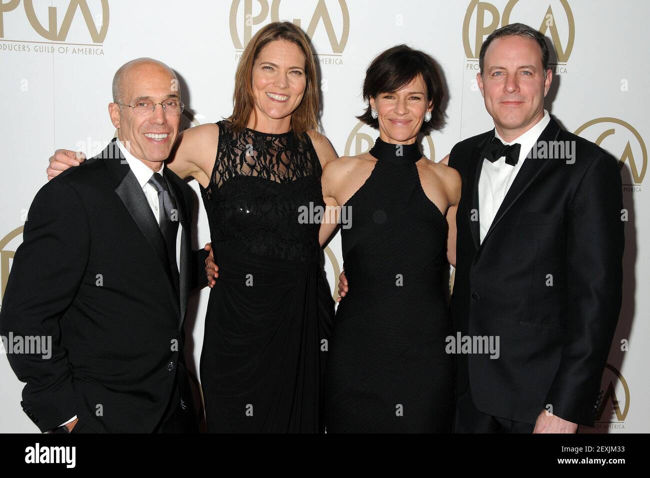 19 January 2014 - Beverly Hills, California - Jeffrey Katzenberg, Jane ...
