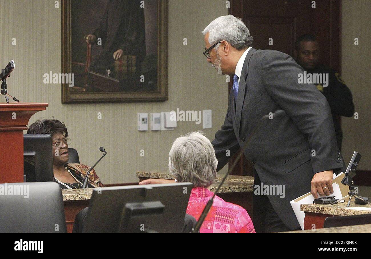 Solicitor Ernest "Chip" Finney III questions Aimee Ruffner, sister of ...
