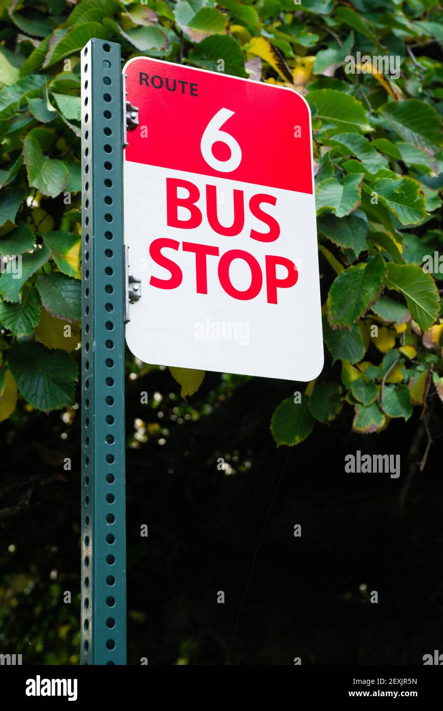 Advertising signage, bus stop hi-res stock photography and images - Alamy