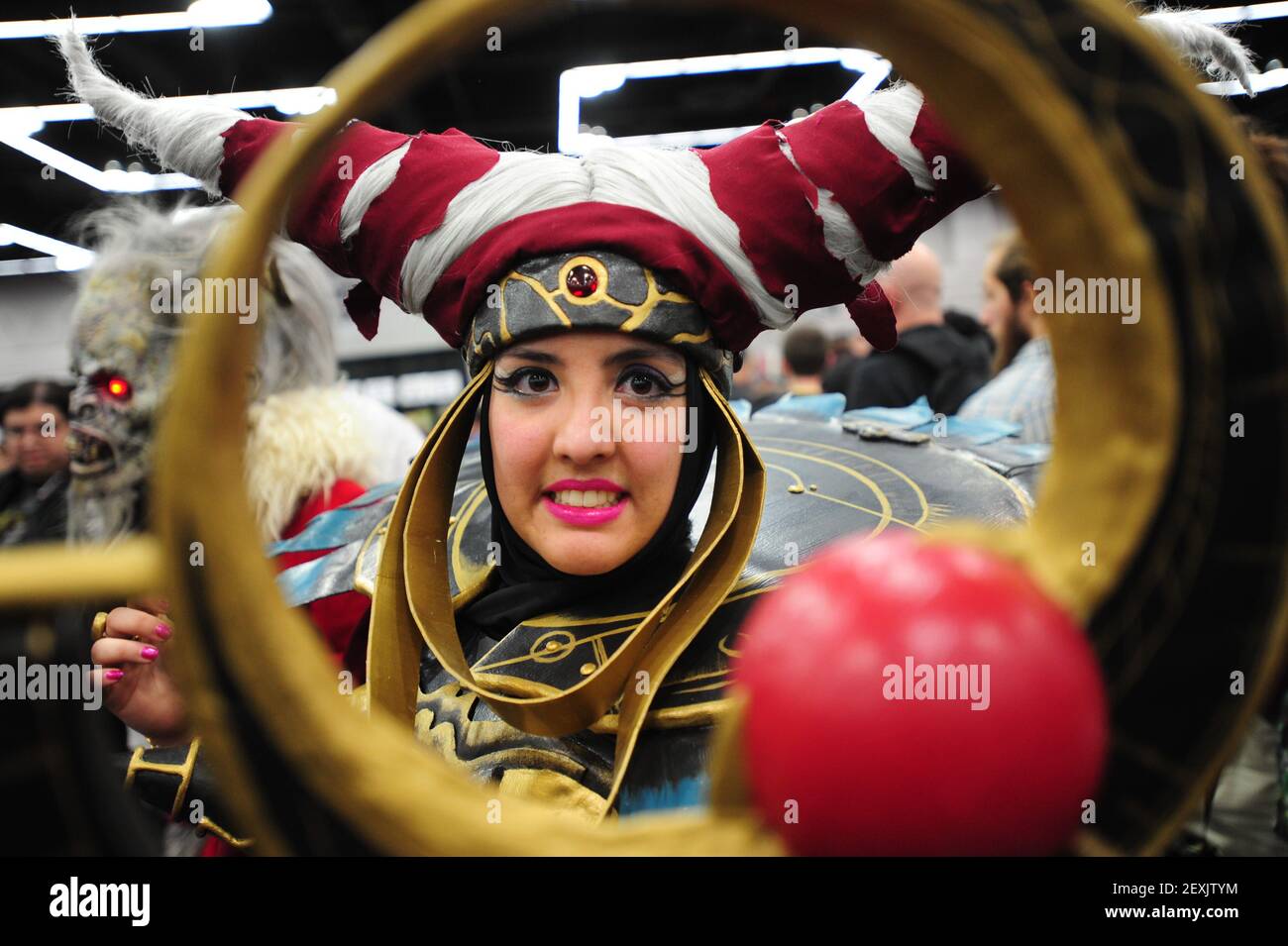 Cosplayers and comic book fanatics attended the 2014 Wizard World Comic ...