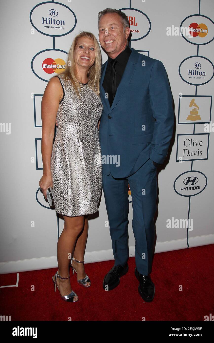 25 January 2014 - Beverly Hills, California - Francesca Hetfield, James ...