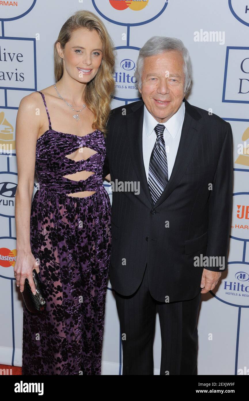 Patriots owner Bob Kraft and his girlfriend actress Ricki Noel Lander ...