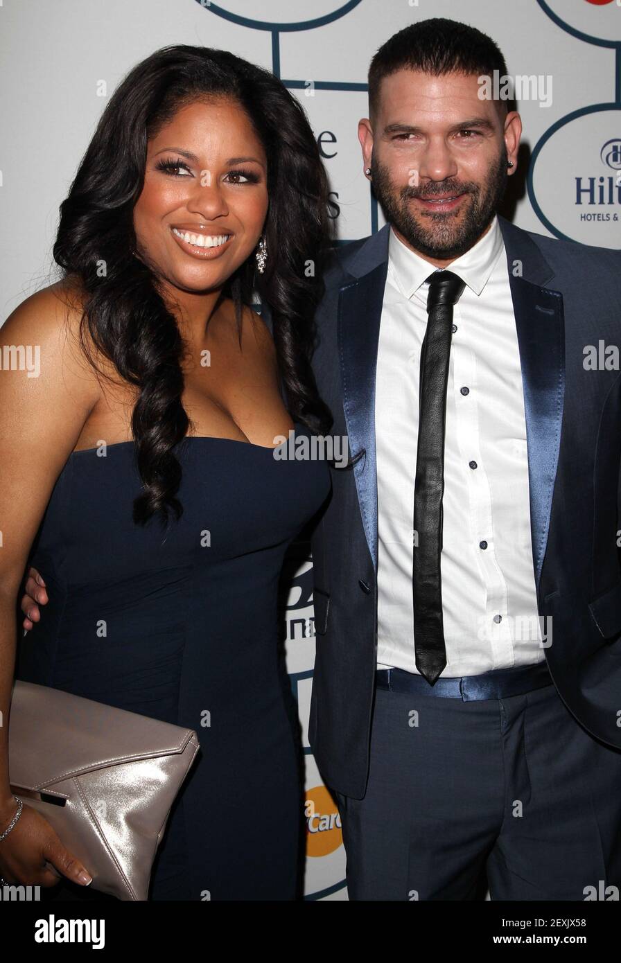 25 January 2014 - Beverly Hills, California - Nicki Richards, Guillermo ...