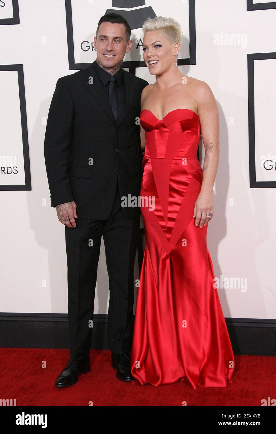 26 January 2014 - Los Angeles, California - Carey Hart, Pink, Alecia ...