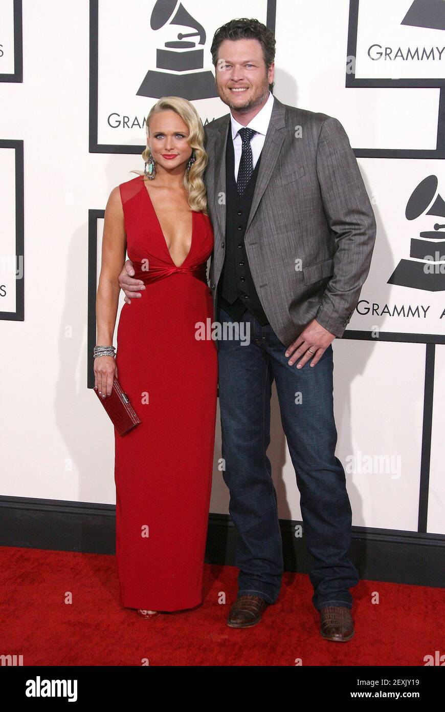 26 January 2014 - Los Angeles, California - Miranda Lambert, Blake ...