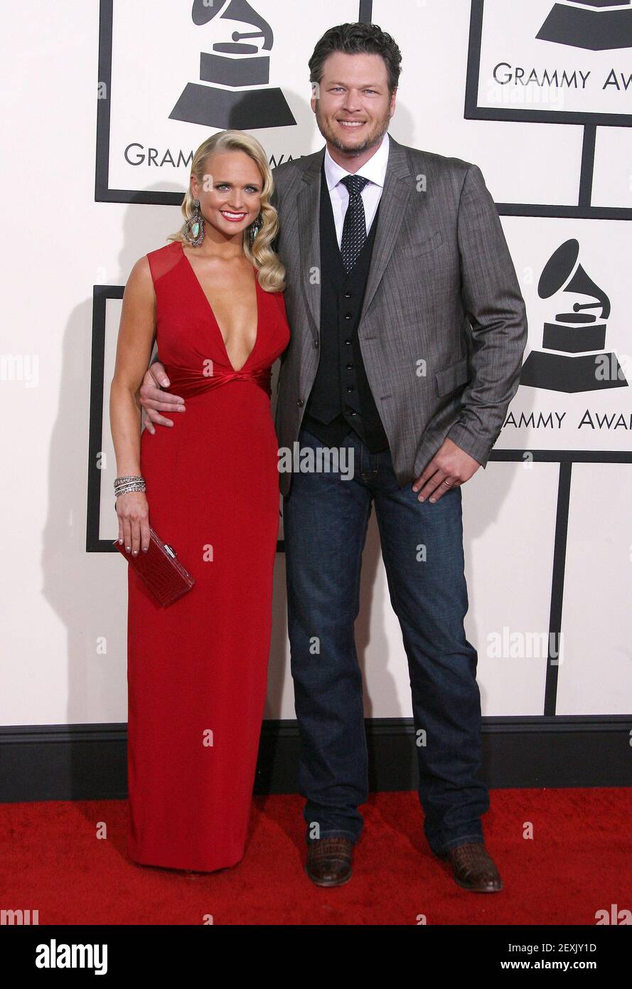 26 January 2014 - Los Angeles, California - Miranda Lambert, Blake ...