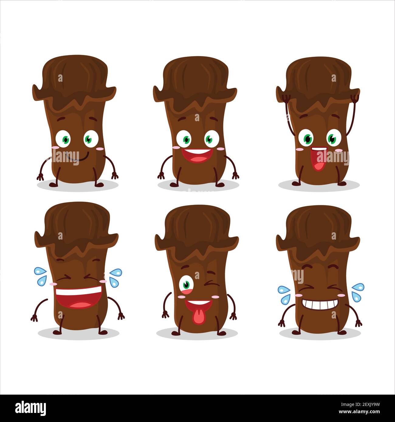 Cartoon character of clevo with smile expression. Vector illustration ...