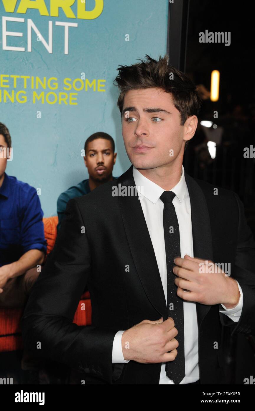 Zac Efron attends That Awkward Moment Los Angeles Premiere, held at the ...