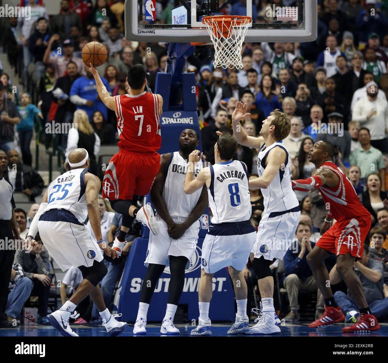 Jeremy Lin Rockets Layup