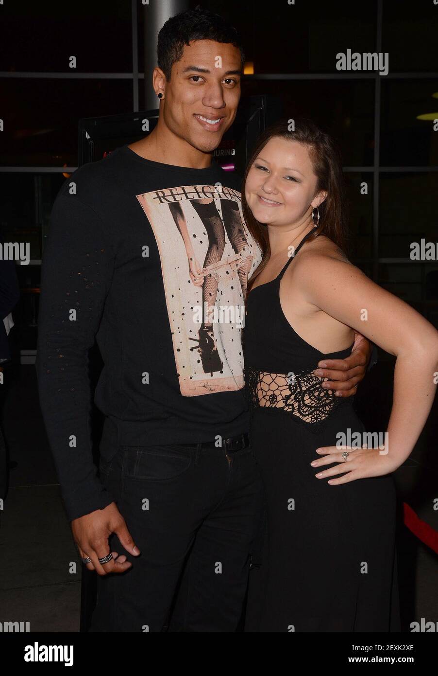 29 January 2014 - Hollywood, California - Dio Johnson. Arrivals for the ...