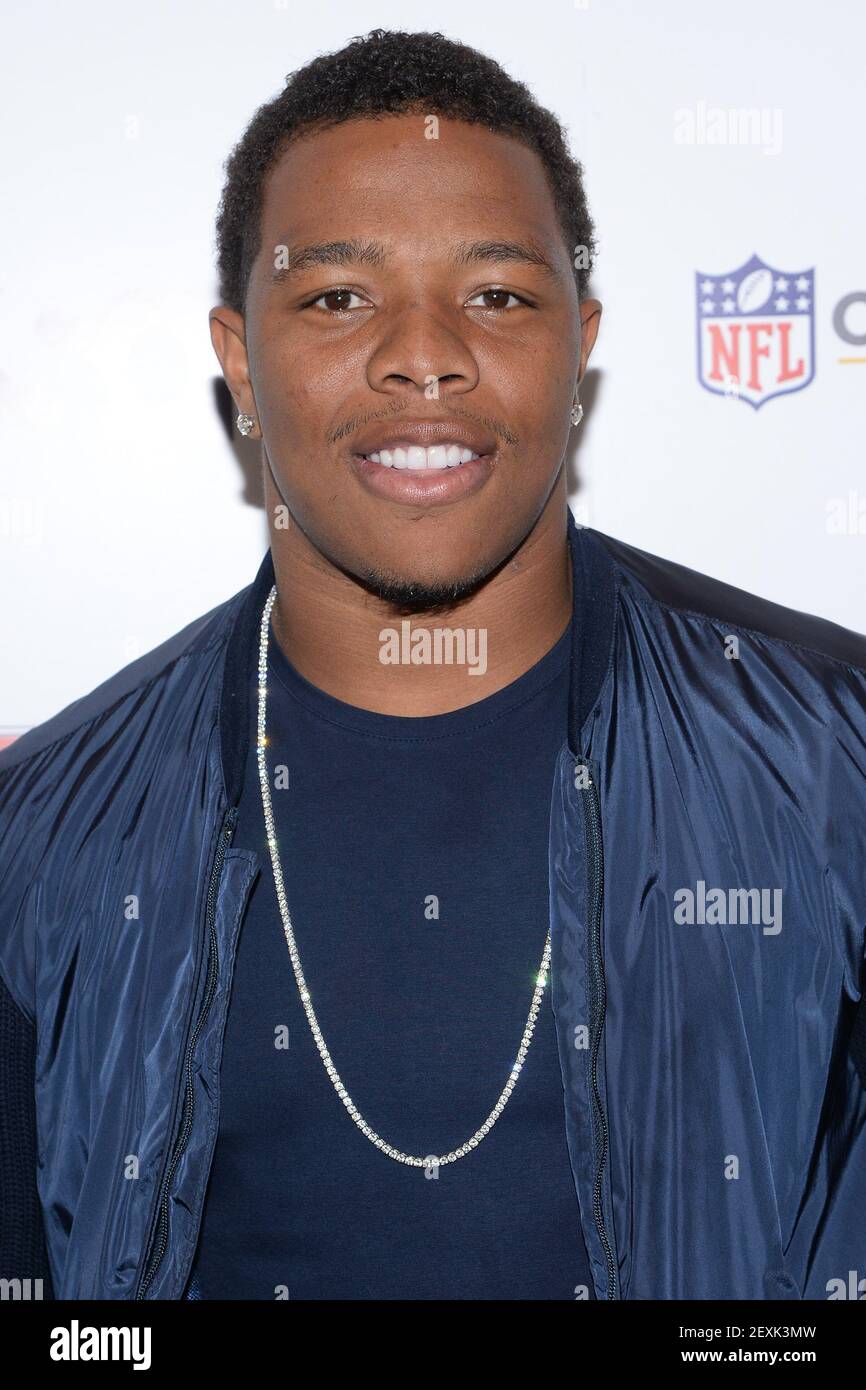 Baltimore Ravens Running Back Ray Rice attends the 3rd Annual NFL ...